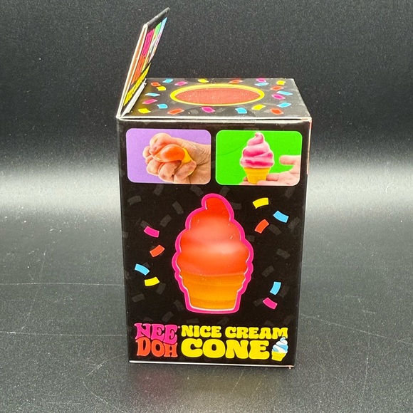 Schylling | Toys | Orange Needoh Nice Cream Cone Ice Cream Squishy Toy ...